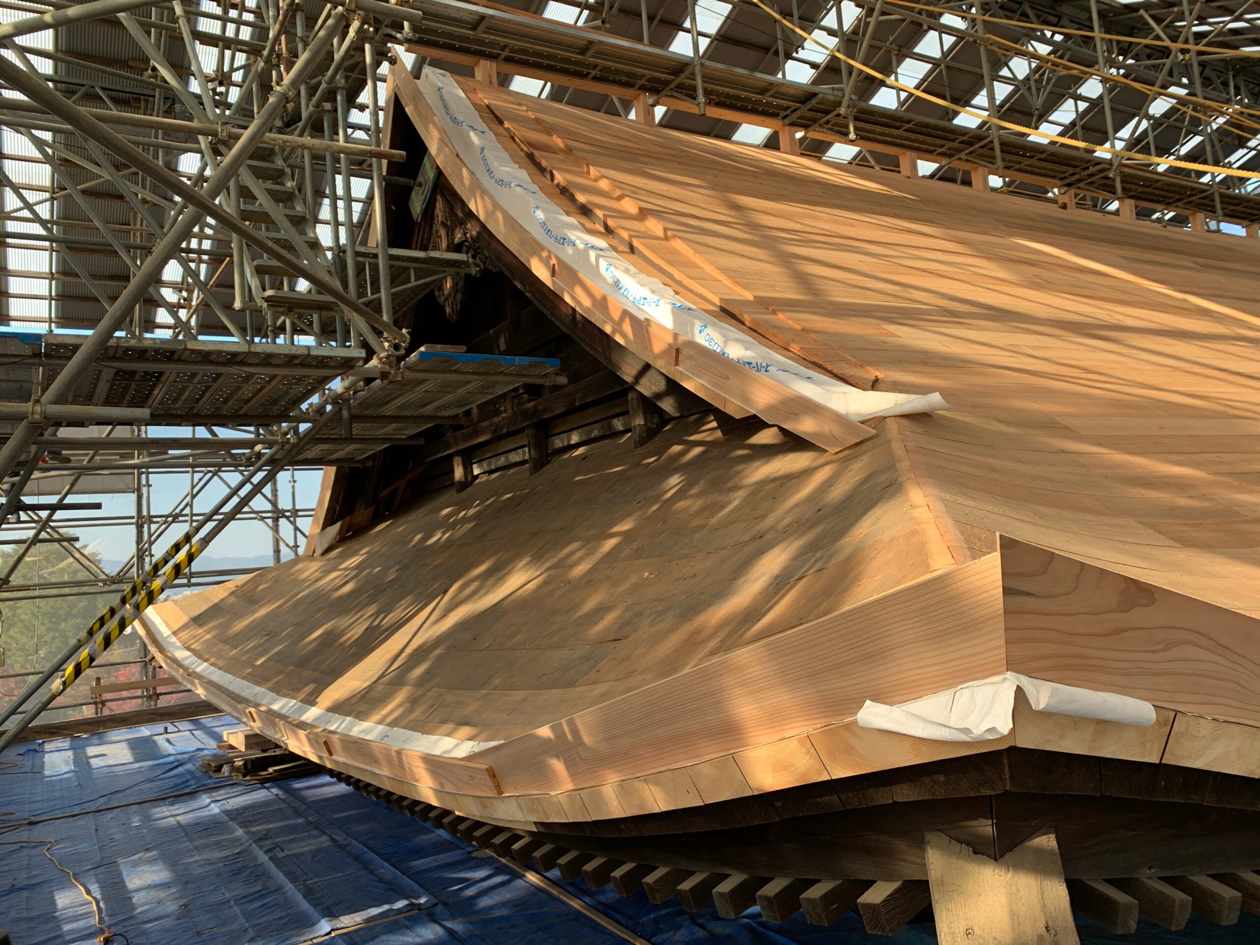 戒光寺本堂屋根改修工事現場見学会 – 日本聴覚障害者建築協会